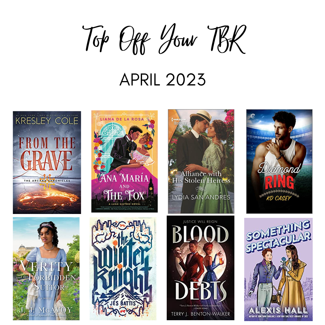 Top Off Your TBR: April 2023